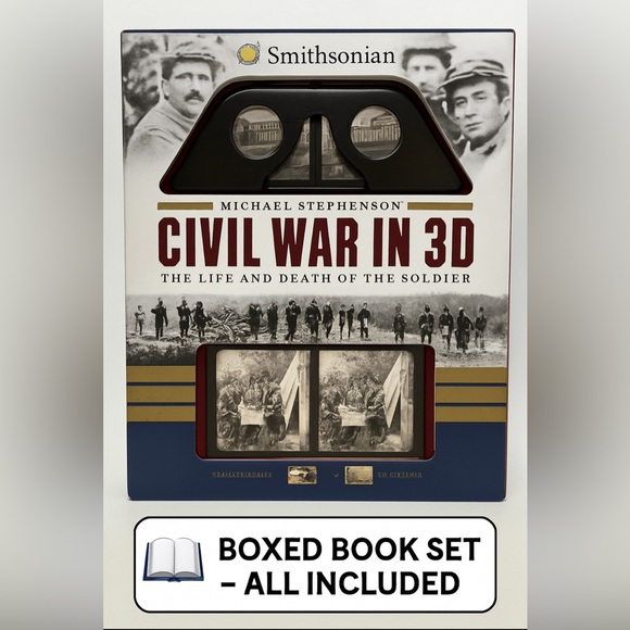 Smithsonian | Other | Civil War In 3d Smithsonian Box Set Book Viewer ...
